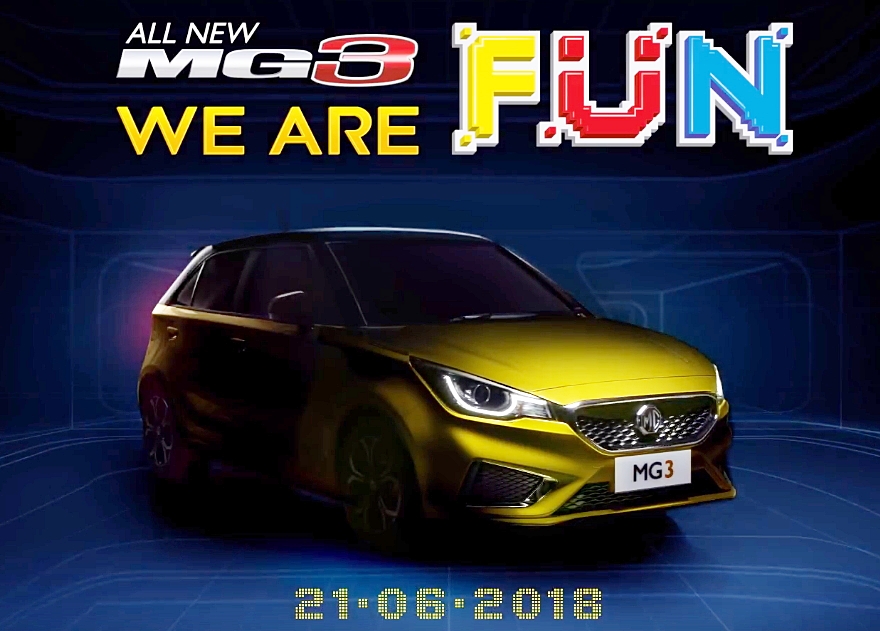 ทีเซอร์ใหม่!! All New MG3 เตรียมมองโลกให้สนุกทุกเส้นทาง 21 มิถุนายน | AUTODEFT ข่าวรถยนต์ รีวิว ...